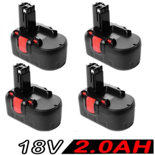 4x 18V 2.0AH Battery For Bosch BAT025 BAT160 2607335536 2607335278 PSR ...